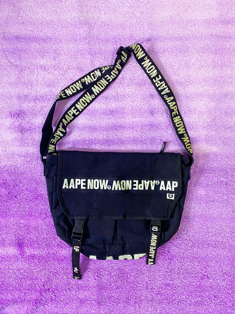 AAPE by BAPE MESSENGER BAG, Men's Fashion, Bags, Sling Bags on Carousell