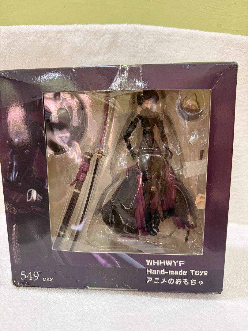 Action Figure Falslander Figma Ronin 549 Change Face Machine Girl Model ...