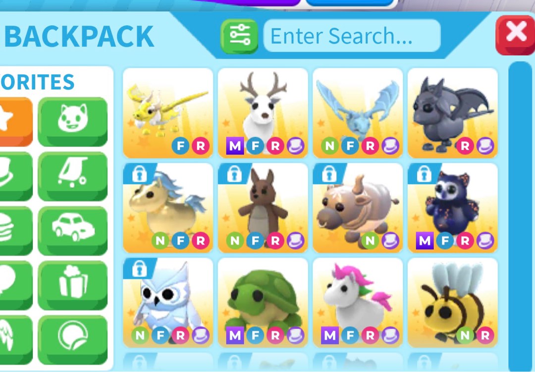 adopt me megas and neons , Video Gaming, Video Games, Others on Carousell