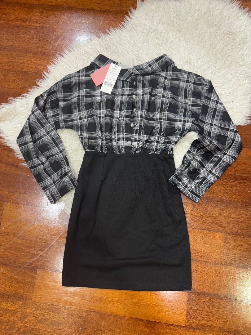 Airspace checkers dress, Women's Fashion, Dresses & Sets, Dresses on ...