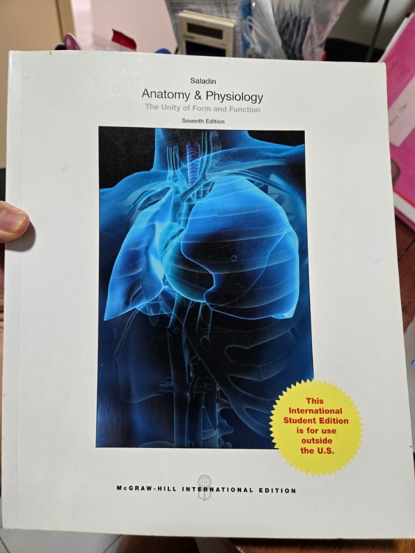 Anatomy & Physiology 7th edition (The unity of form and function) Saladin, Hobbies & Toys, Books ...
