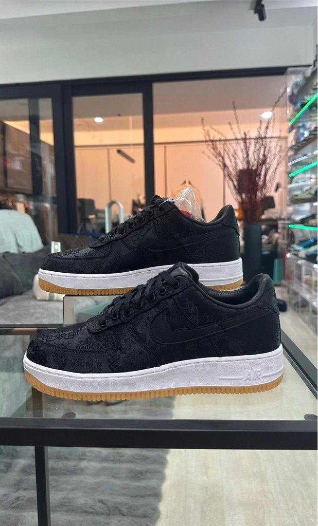 Authentic AF1 Air Force 1 Clot Black UK8.5 NEW, Men's Fashion, Footwear ...