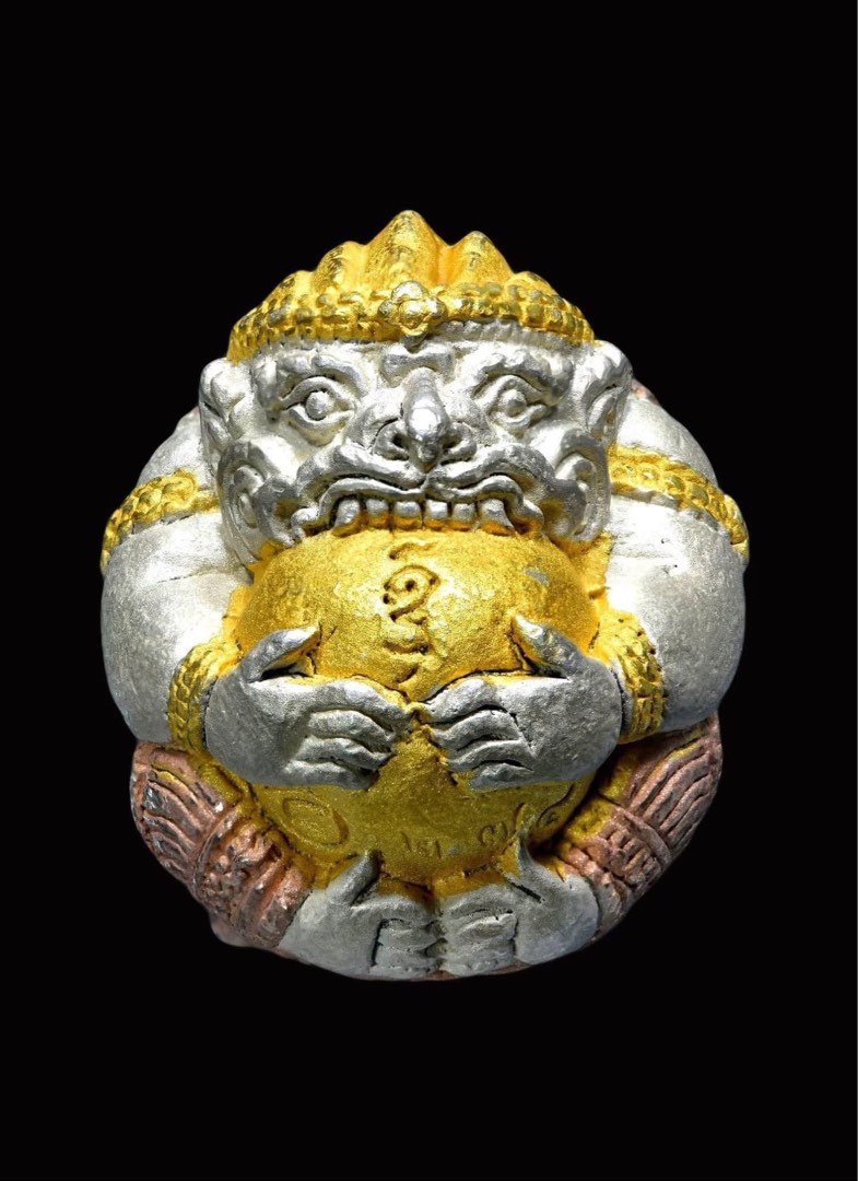Authentic Loop Om Phra Hanuman Klong Merng Nur Nerng 3K Sankasa (Sand ...