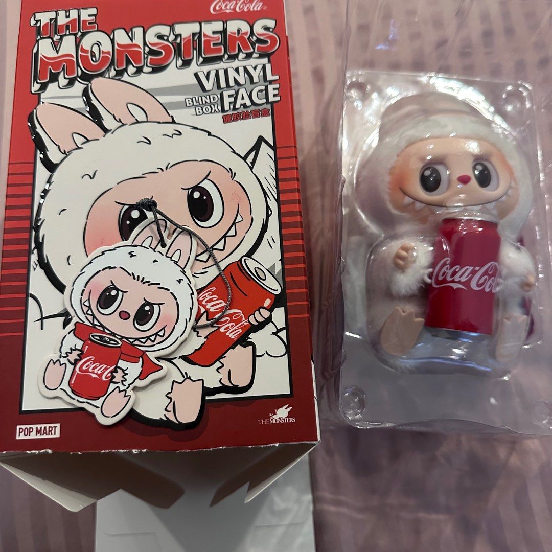 Authentic Popmart Labubu x Coke ( Happy Factory ), Hobbies & Toys, Toys ...