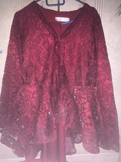 Set Pario Style Kurung Kedah (designed, Women's Fashion, Dresses & Sets ...