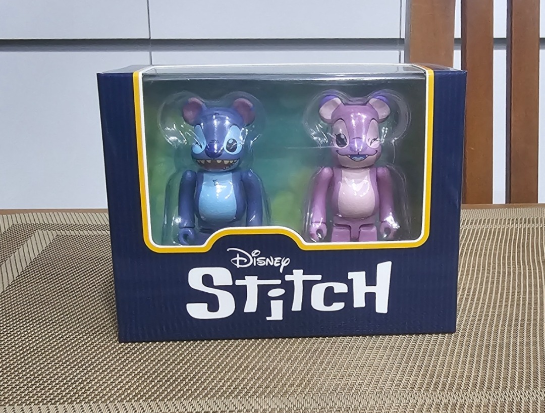 Bearbrick Stitch & Angel box set. 100%, Hobbies & Toys, Toys & Games on ...