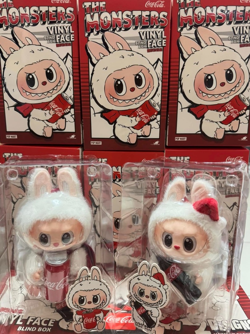 BNIB V3 Coke Coca-Cola Labubu Vinyl Plushie (Authentic - Popmart ...