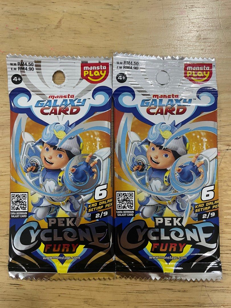 BOBOIBOY CYCLONE FURY (AA), Hobbies & Toys, Toys & Games on Carousell