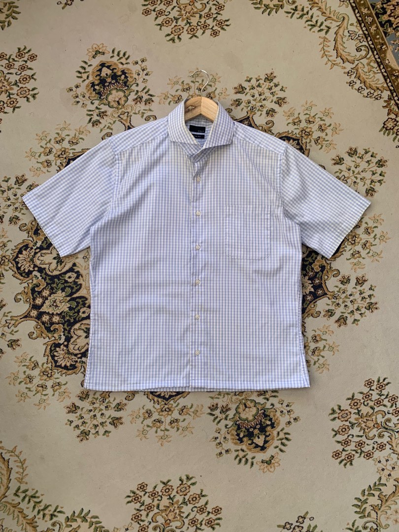 BOXY CROP SHIRT ( M ), Men's Fashion, Tops & Sets, Formal Shirts on ...