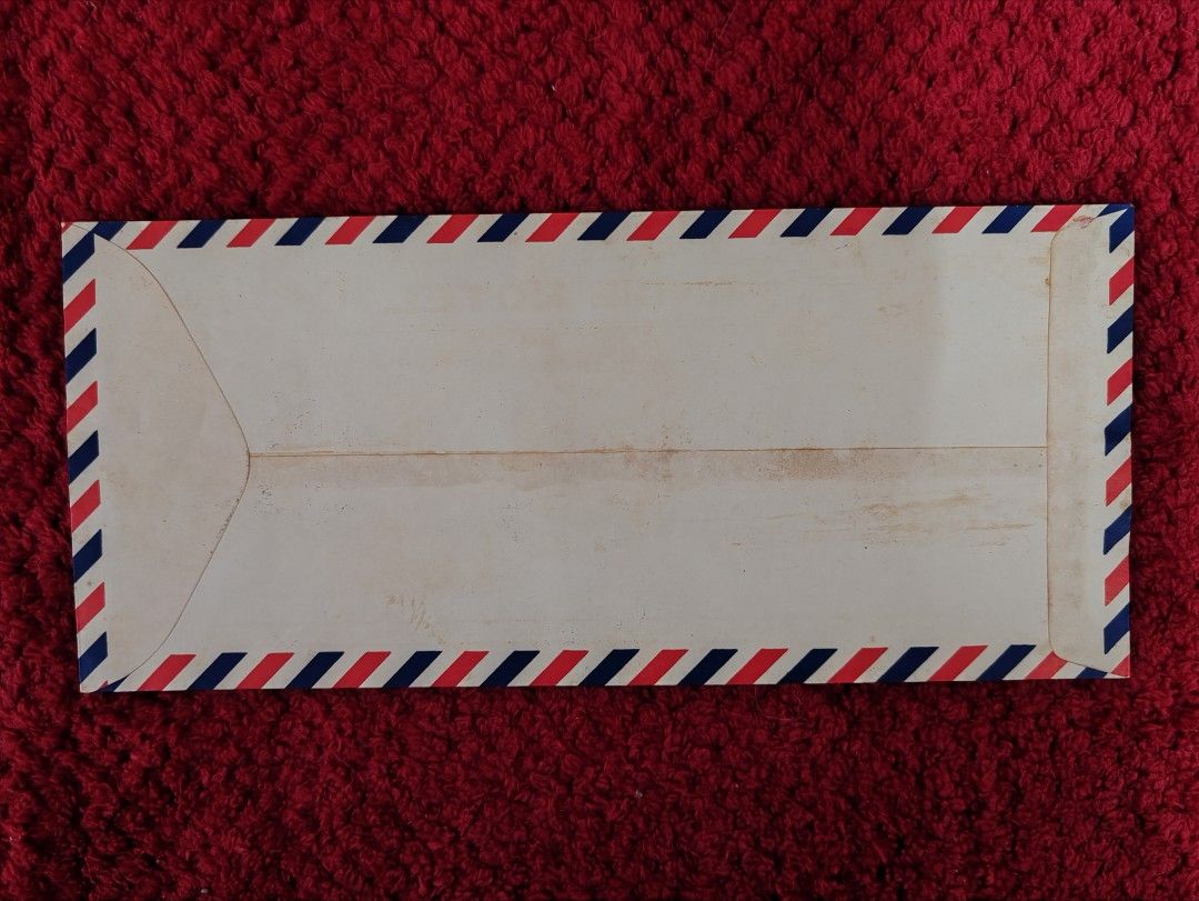 Brunei Air Mail Letter Cover Polis Diraja Ulang Tahun Ke - 10 Year 1971 ...
