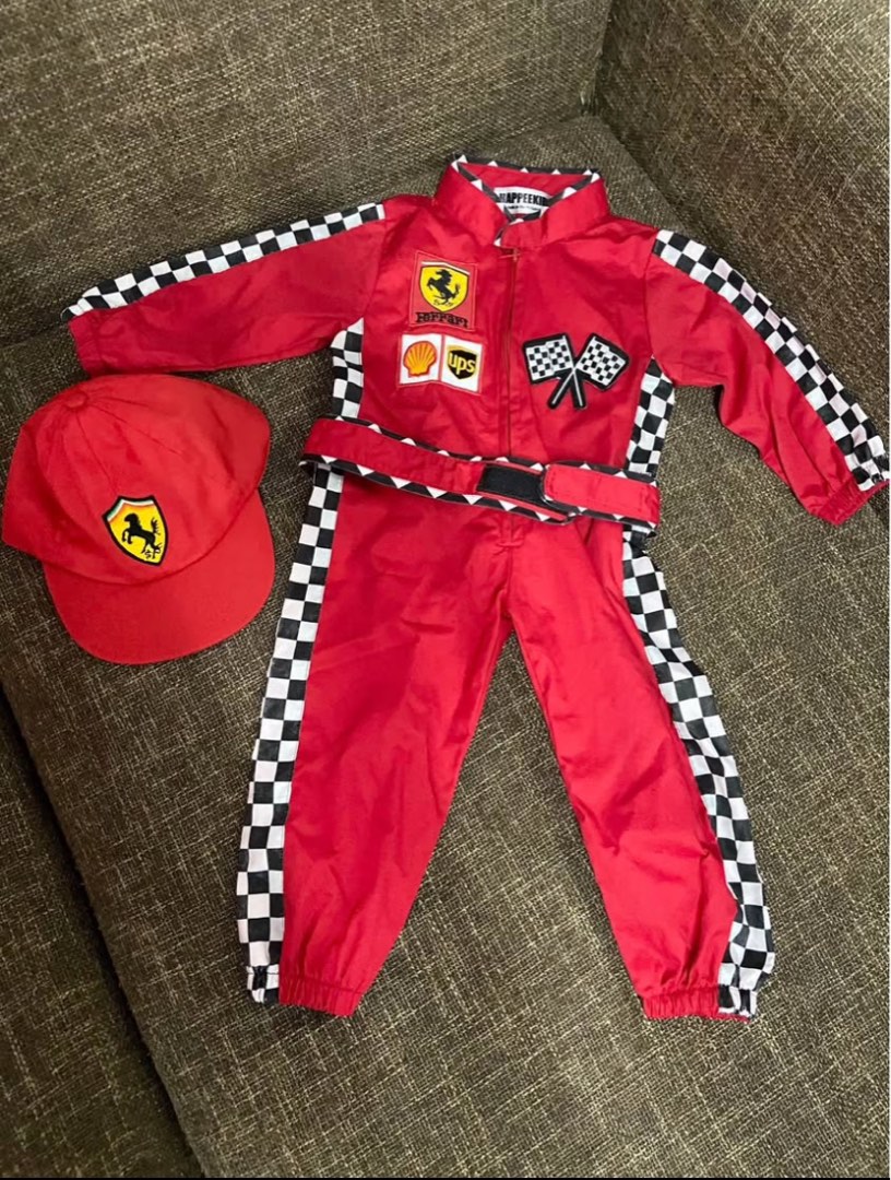 Car Racing costume, Babies & Kids, Babies & Kids Fashion on Carousell