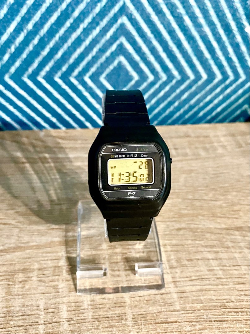 Casio F-7, Men's Fashion, Watches & Accessories, Watches on Carousell