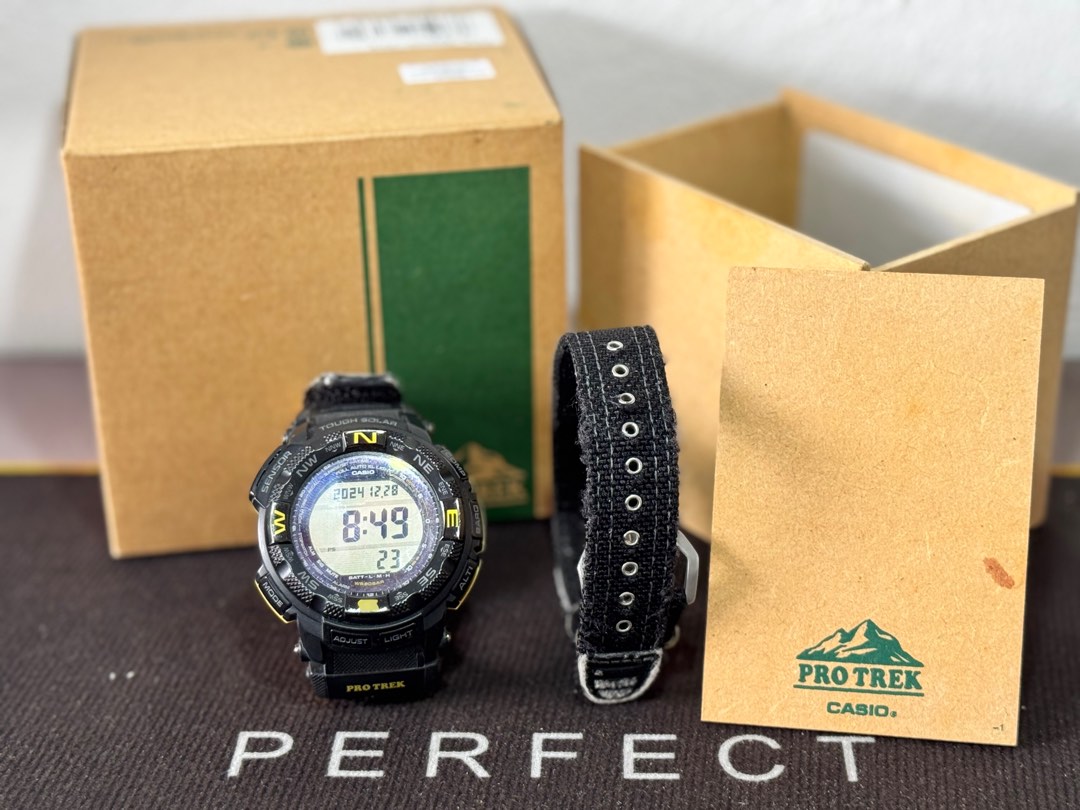 CASIO G Shock PRO TREK PRG 260G, Men's Fashion, Watches & Accessories ...