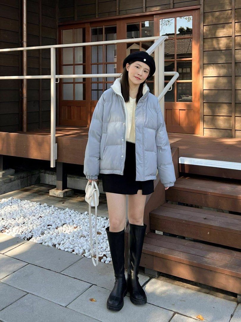 Chuchustyle 雙面穿極暖法蘭絨外套, 她的時尚, 外套、夾克、大衣在旋轉拍賣