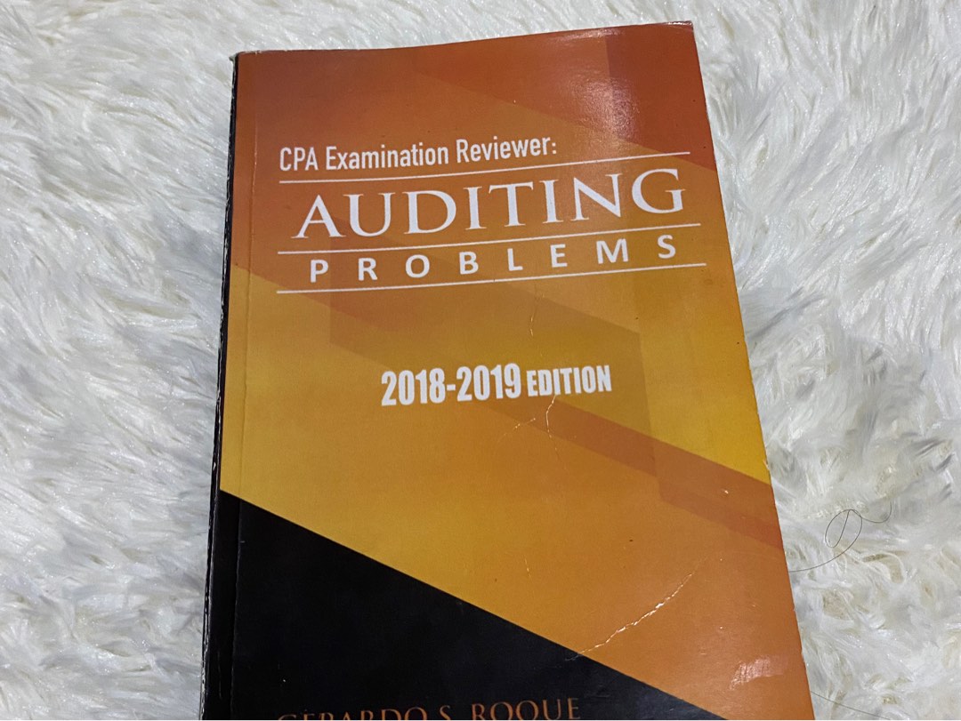 CPA Examination Reviewer Auditing Problems, Hobbies & Toys, Books ...