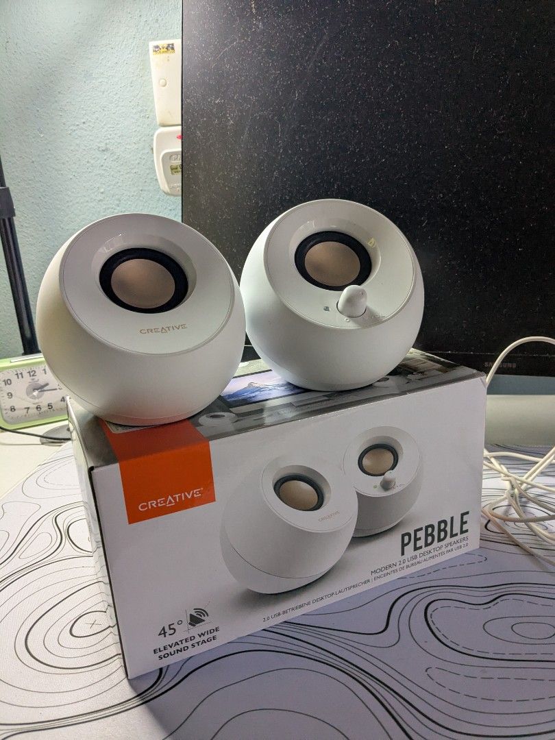 Creative Pebble 2.0, Audio, Soundbars, Speakers & Amplifiers on Carousell