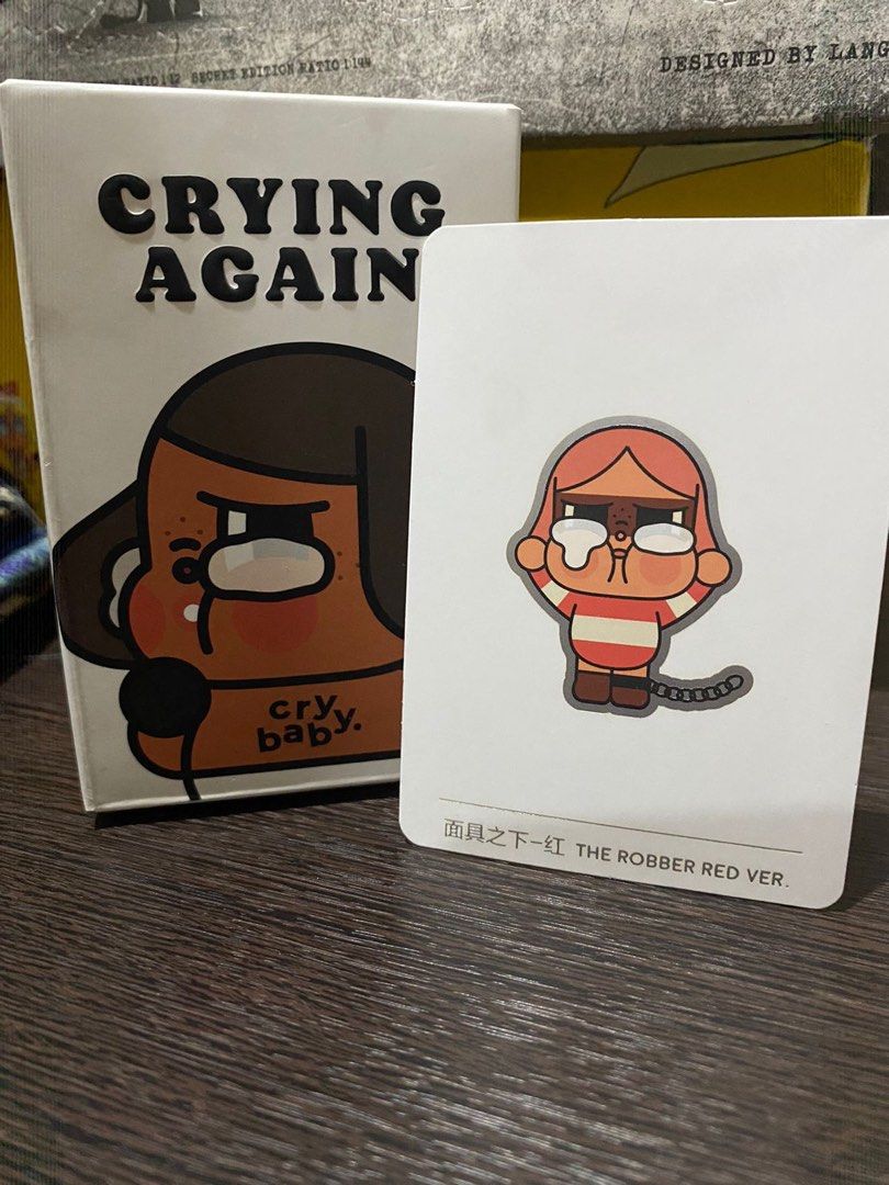 (CO OREN) Crybaby Crying Again Figure SECRET - THE ROBBER RED Ver ...