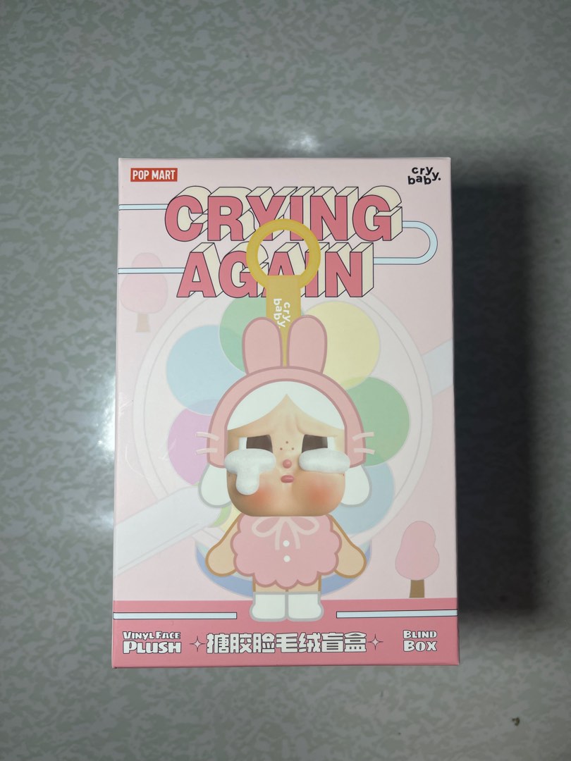 Crybaby Crying Again Plush Pendant - SEALED ONHAND, Hobbies & Toys ...