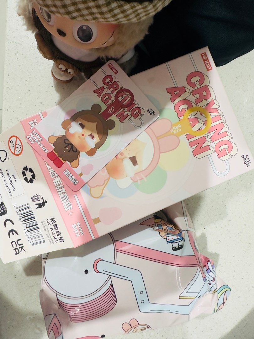 Crying Again Plush Pendant, Hobbies & Toys, Toys & Games on Carousell