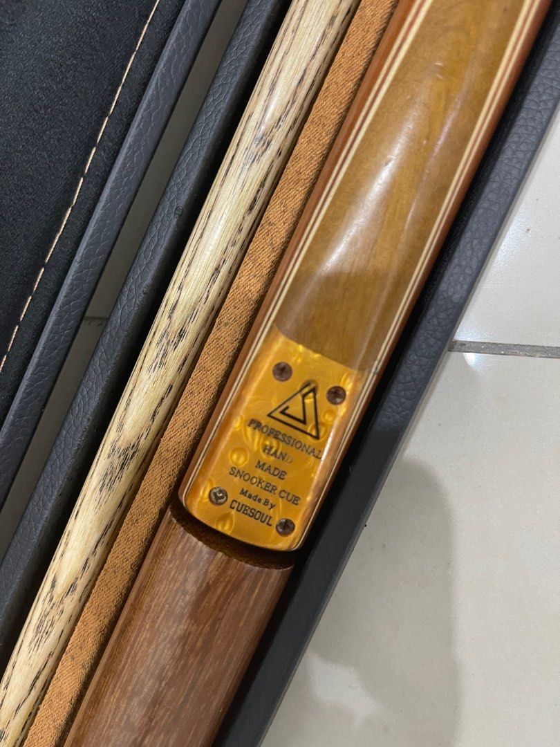 CUESOUL Snooker Cue + Box, Sports Equipment, Sports & Games, Billiards ...