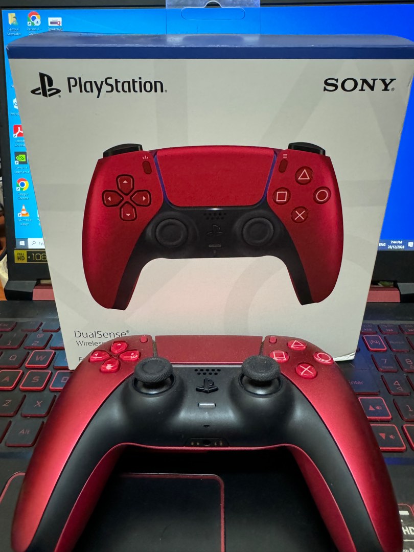 Dualsense PS5 Controller Cosmic Red, Video Gaming, Gaming Accessories ...