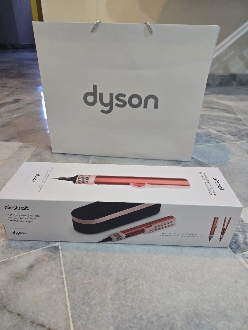 Dyson Airstrait Strawberry Bronze and Blush Pink Special Edition ...