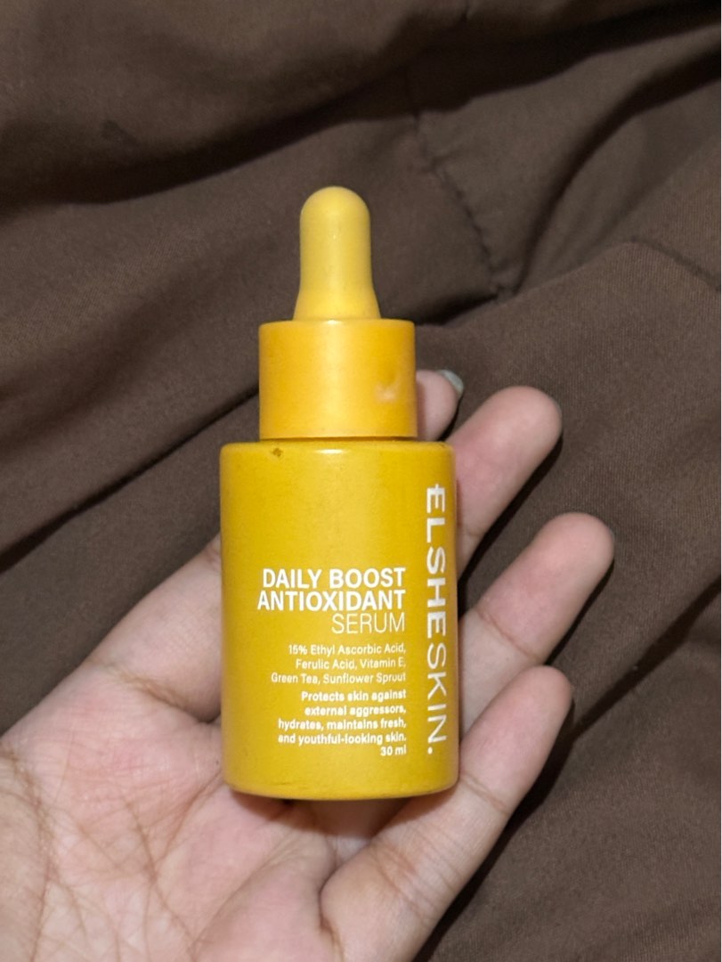 Elshe Skin Daily Boost Antioxidant Serum ISI 40%, Kesehatan ...