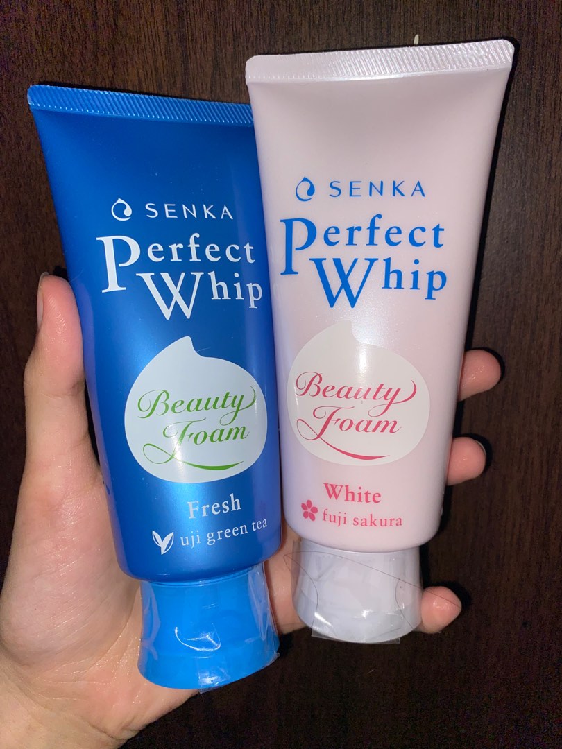 FACE WASH FW SENKA GREEN TEA WHITE CLAY FUJI SAKURA FULL SIZE ...