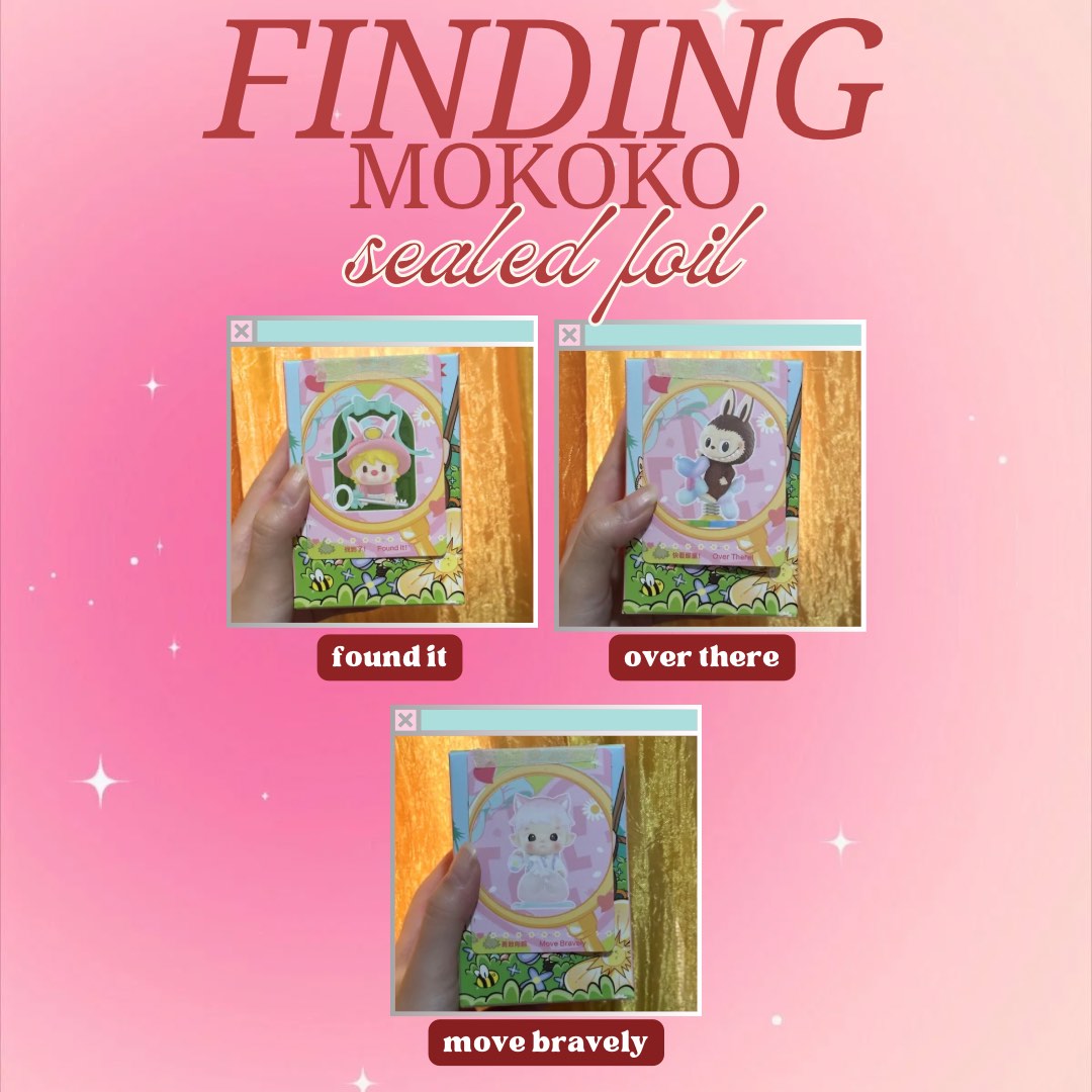 FINDING MOKOKO Series Figures , Hobbies & Toys, Toys & Games on Carousell