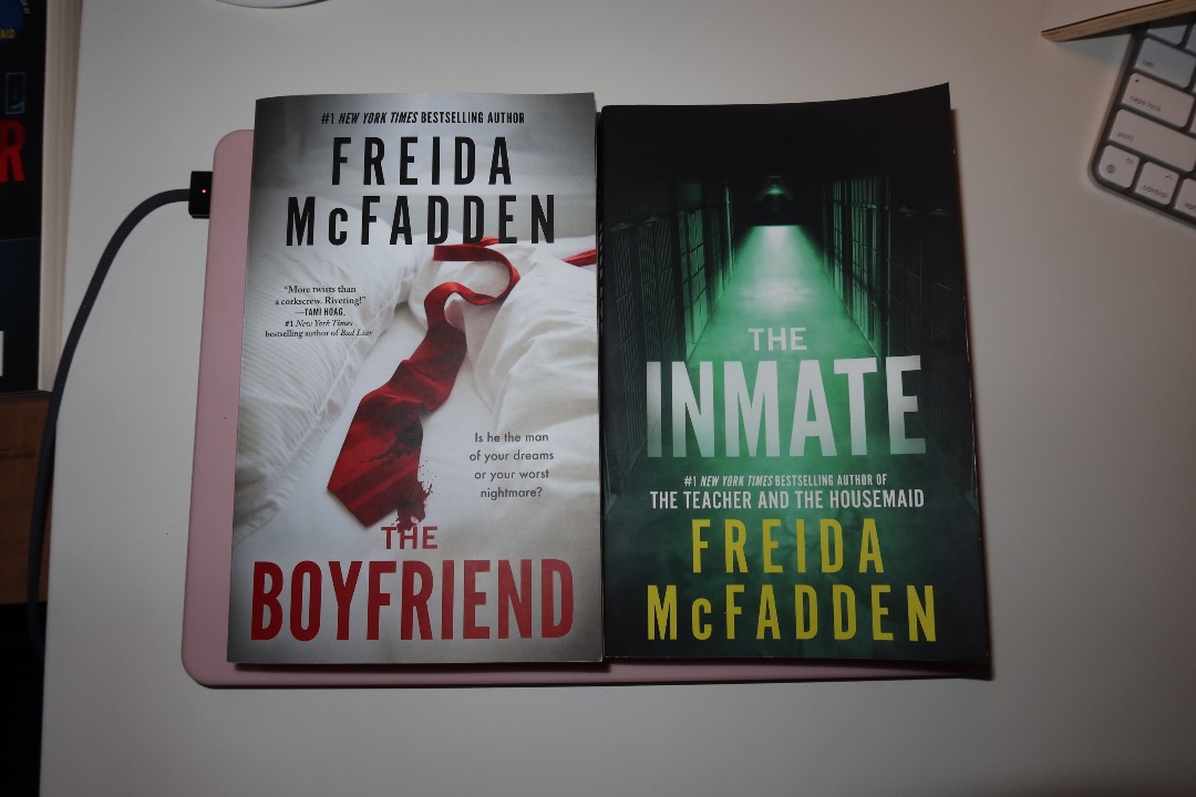 Freida McFadden Set: The Boyfriend & The Inmate, Hobbies & Toys, Books ...