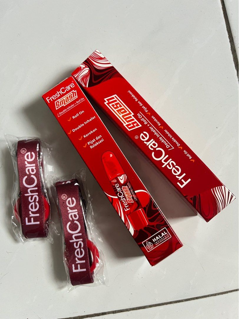 Freshcare Smash Aromatherapy Double Inhaler Fresh Care + Free tali ...