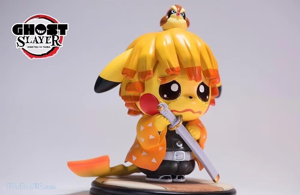 Ghost Studio GK Pikachu Kimetsu no Yaiba Demon Slayer Agatsuma Zenitsu ...