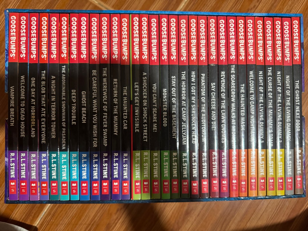 Goosebumps Monster Collection R.L. Stine, Hobbies & Toys, Books ...