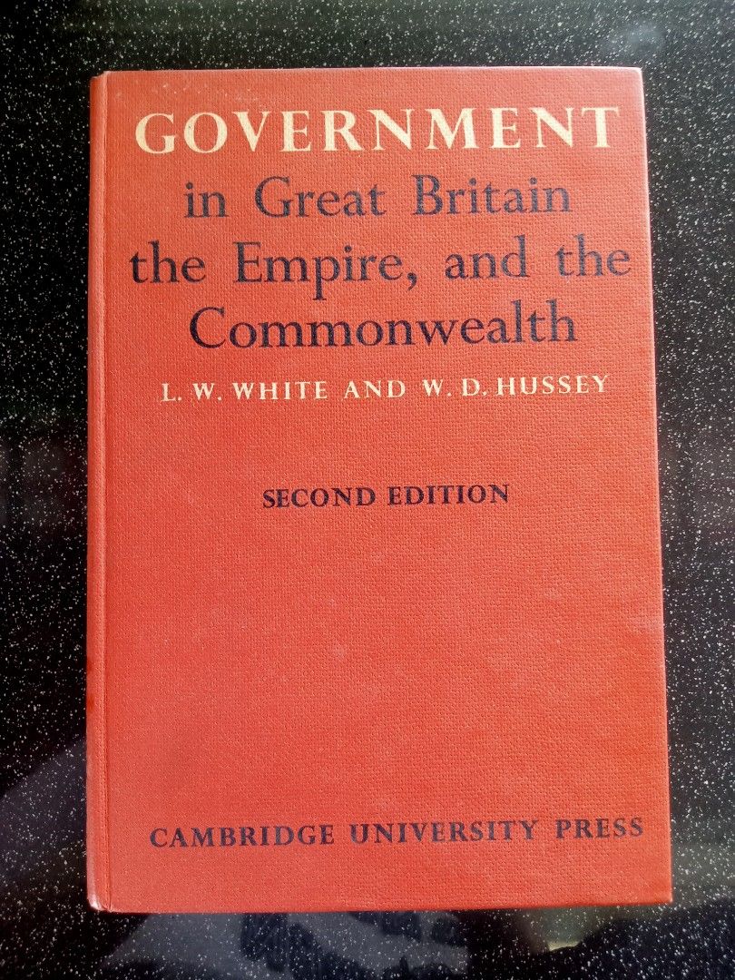 Government In Great Britain The Empire, And The Commonwealth, Hobbies ...