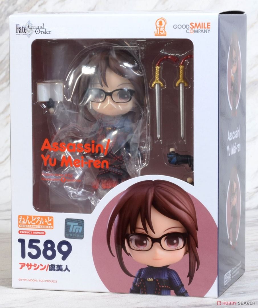 GSC Nendoroid 1589 黏土人 Assassin 虞美人 Yu Mei ren Fate/Grand Order FATE ...