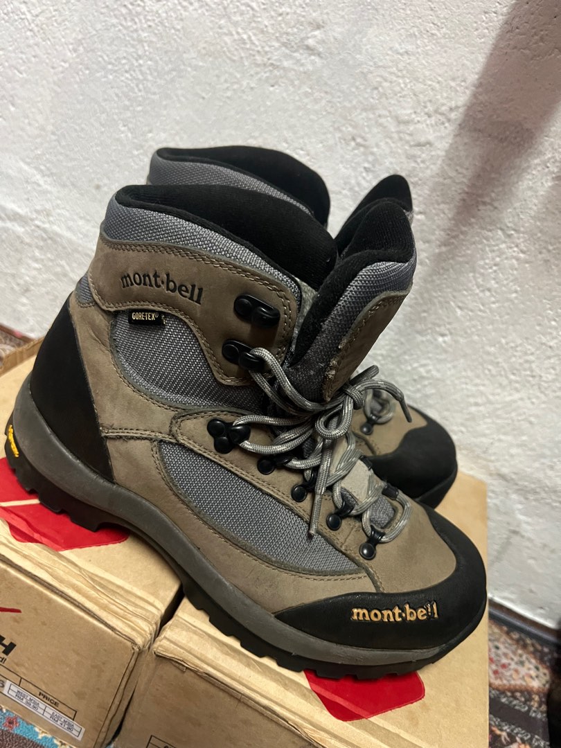 Haiking mont-bell grotex, Men's Fashion, Footwear, Boots on Carousell