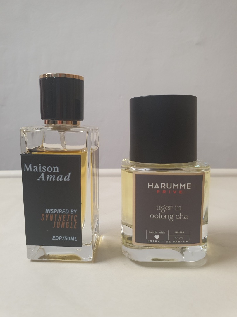 Harumme Tiger in Oolong Cha and Maison Amade combo, Beauty & Personal ...