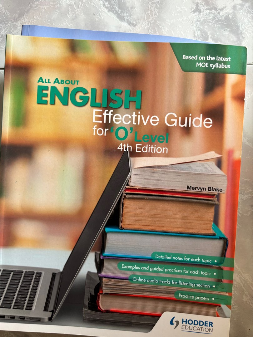 Hodder Education English O Levels Effective Guide 4th Edition, Hobbies ...
