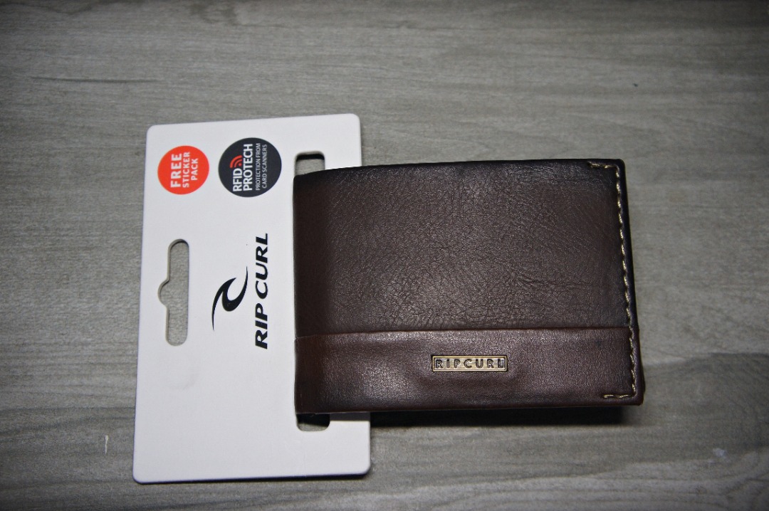 Rip Curl Horizons RFID Slim Wallet 100% Leather, Men's Fashion, Watches ...