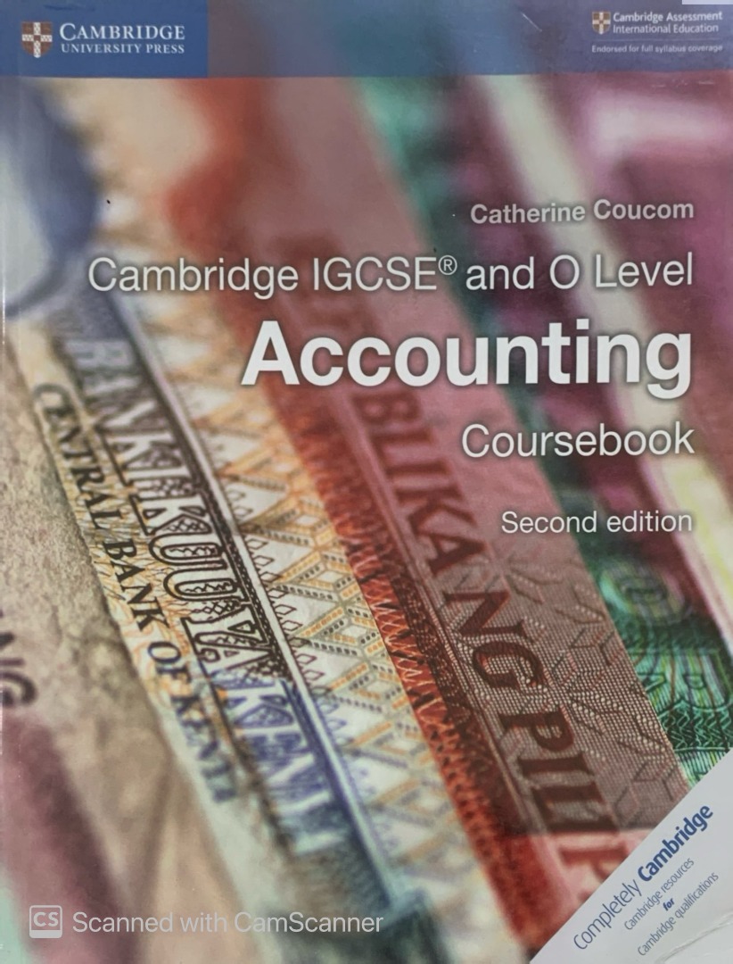 Igcse Accounting Textbook Hobbies And Toys Books And Magazines Textbooks On Carousell
