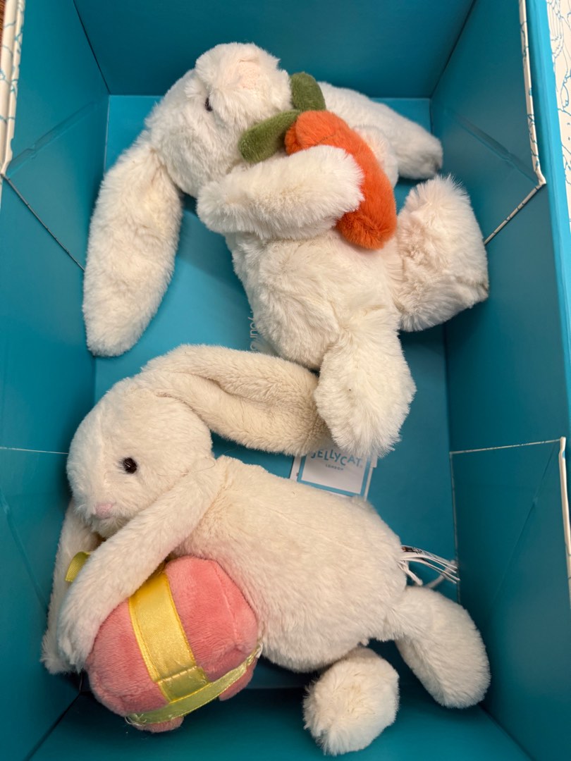 jellycat rabbit Bashful Bunny With Present Bashful Carrot Bunny ...