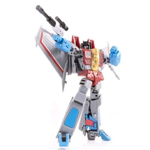 Jinbao FG04 Transformers Decepticon Seeker Starscream F15 Jet Air Plane Mecha Robot Model Figure ...