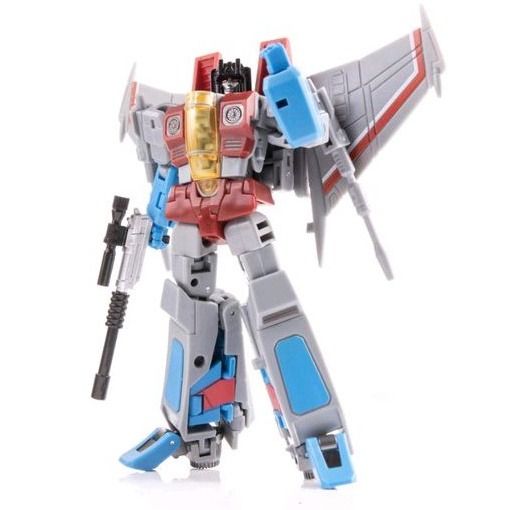 Jinbao FG04 Transformers Decepticon Seeker Starscream F15 Jet Air Plane Mecha Robot Model Figure ...