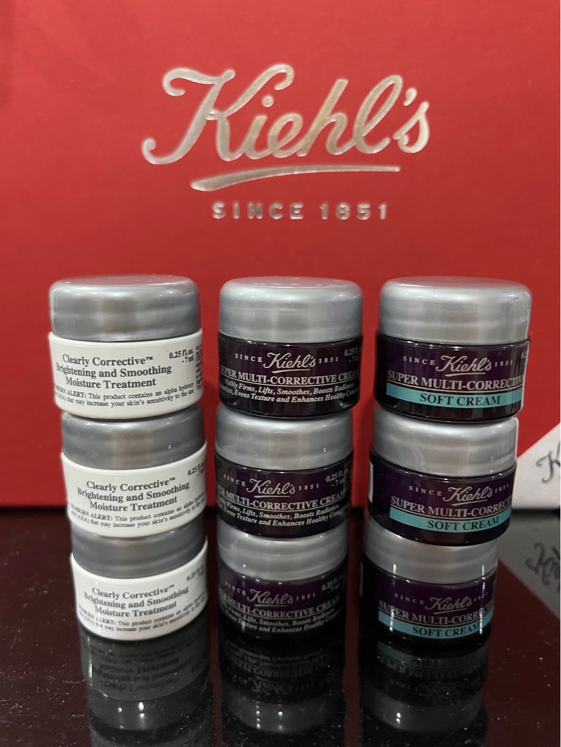 Kiehls calendula water cream / super multi- corrective cream/ clearly ...