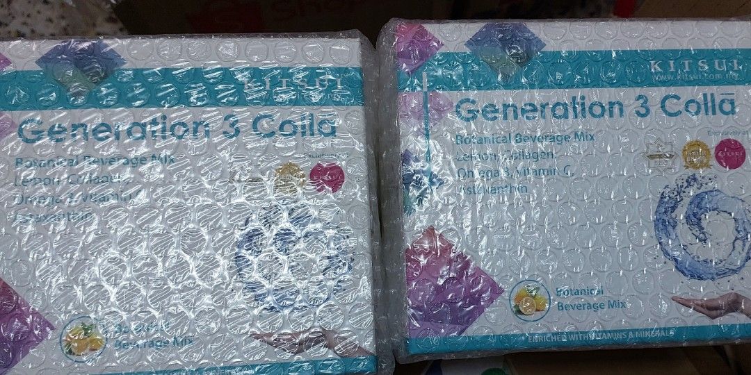 2 BOXES KITSUI GENERATION 3 COLLA (15g x 30 sachets), Health ...