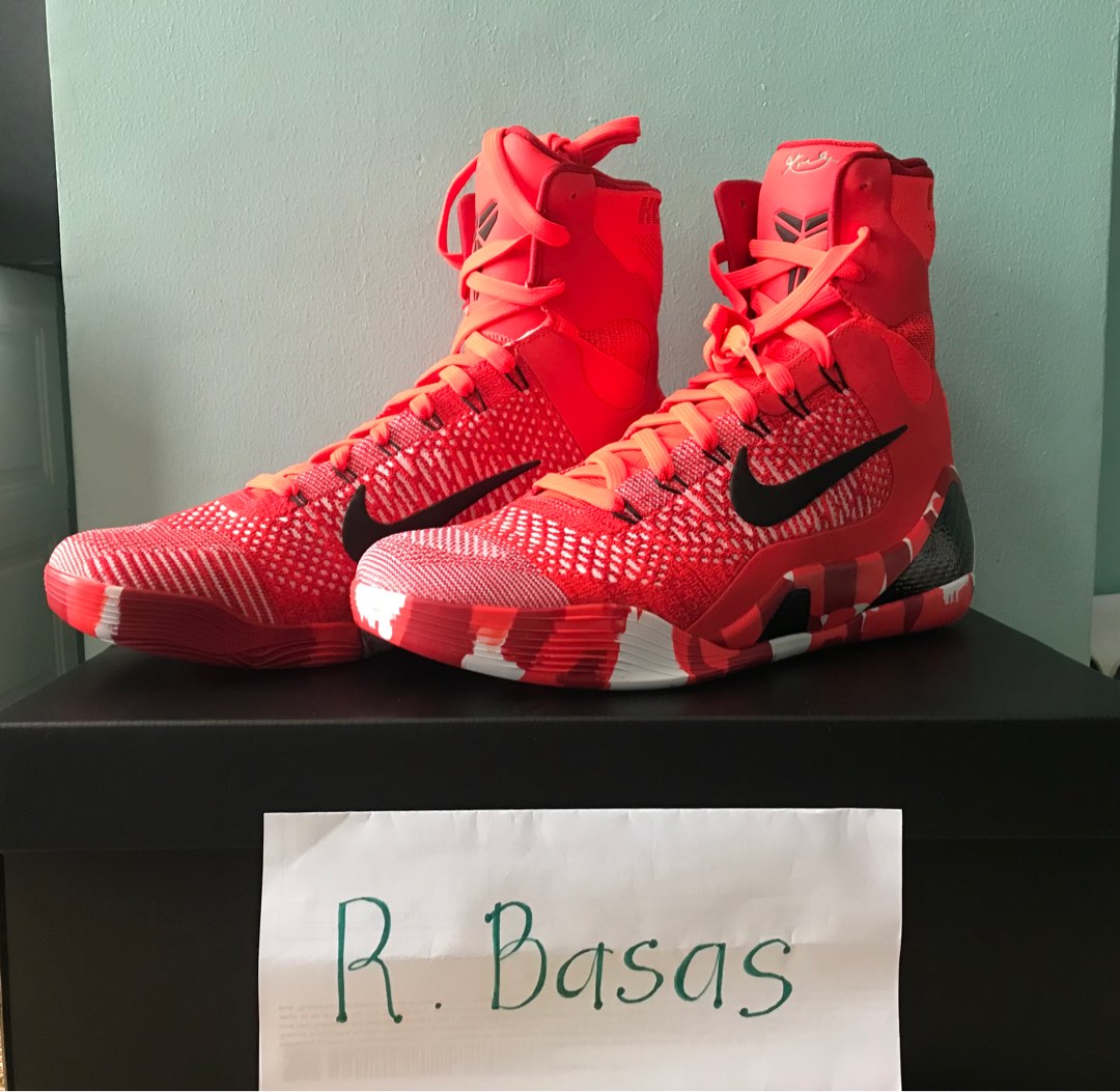 Kobe 9 High Protro Christmas, Men's Fashion, Footwear, Sneakers on ...