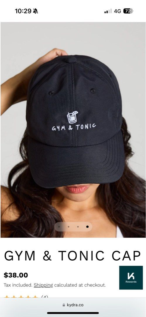 Kydra Gym & Tonic Cap, Men's Fashion, Watches & Accessories, Caps ...