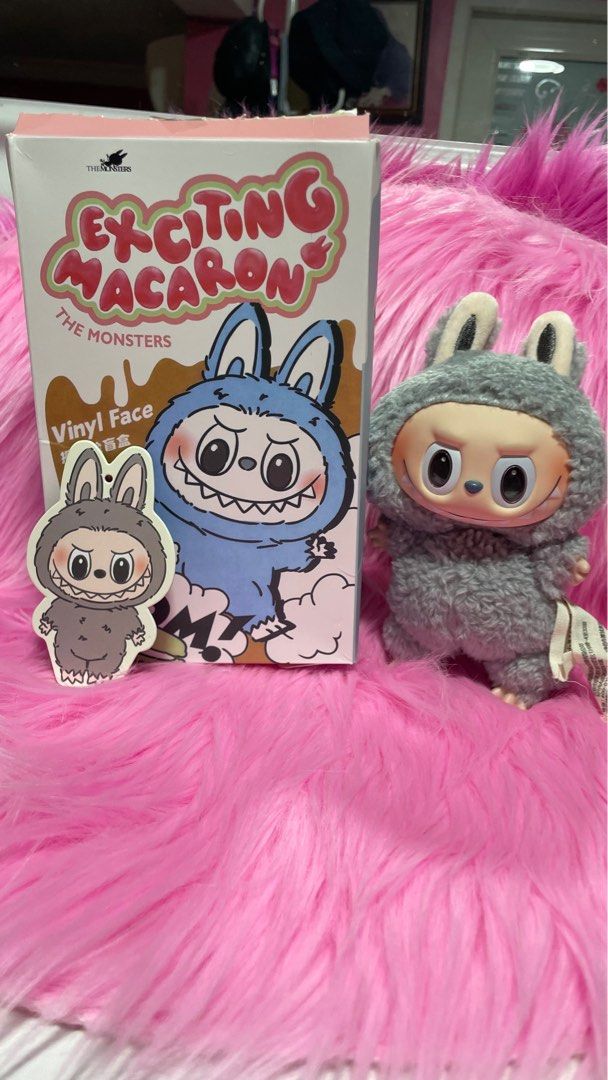 LABUBU MACARON V1 SESAME BEAN, Toys & Collectibles, Permainan Papan ...