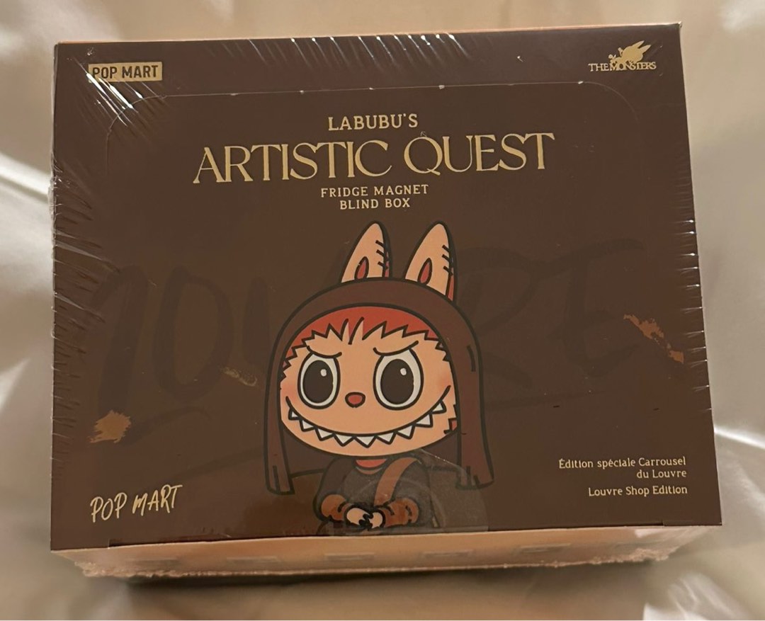 Labubu Paris Louvre edition popmart, Hobbies & Toys, Toys & Games on ...