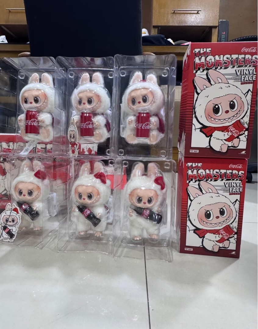 Labubu v1 Coke Cola BlindBox, Hobbies & Toys, Toys & Games on Carousell